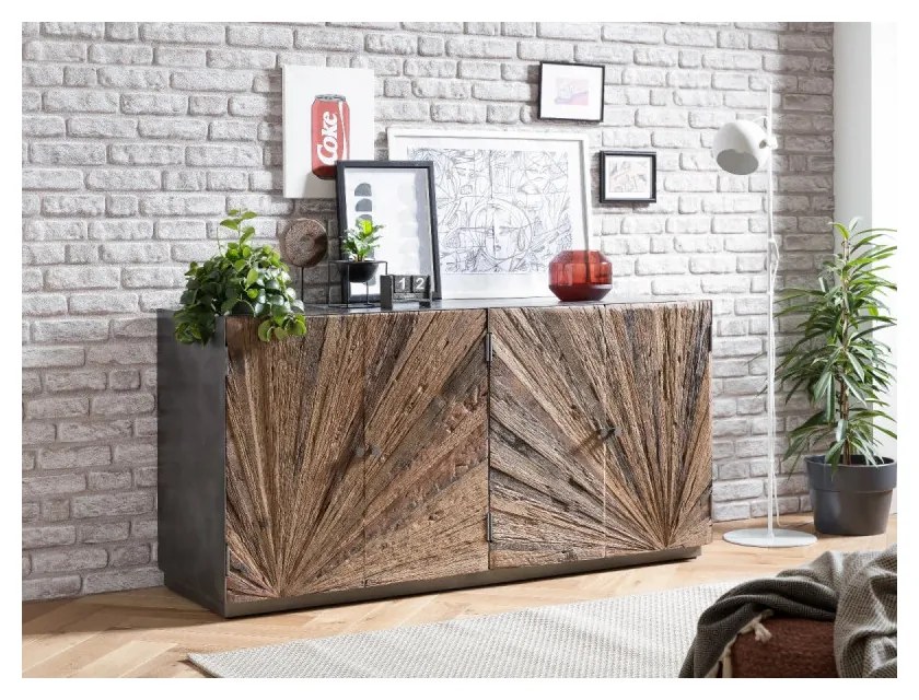 Massive home | Masivní komoda Dallas z recyklovaného dřeva