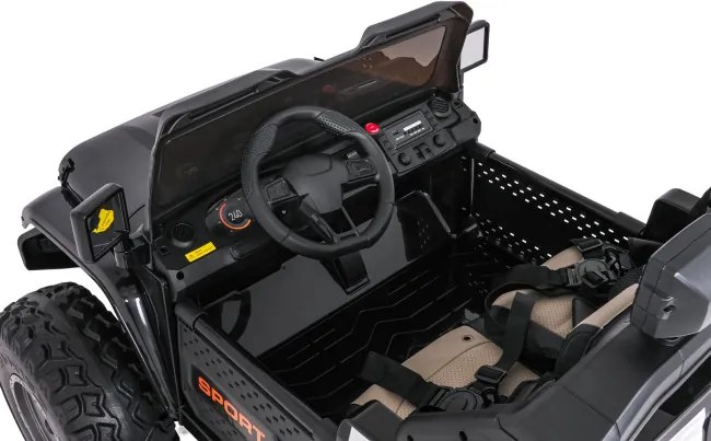 Elektrické autíčko Extreme Sport 4x4 černé