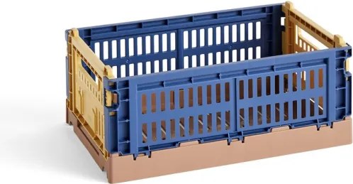 Úložný box Crate Mix Colour Dark Blue S HAY