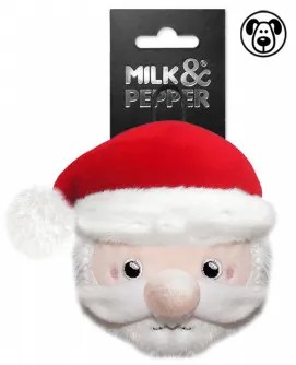 MILK&PEPPER Plyšová hračka a ozdoba Santa Andy pro psy