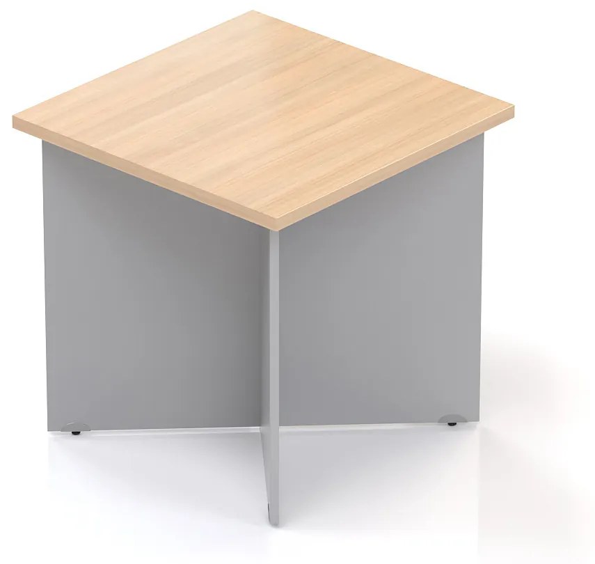 NABYTEK-DESIGNOVY.CZ - SKA34 11 - Konferenční stůl Komfort, dřevěná podnož, 70x70x76 cm, buk