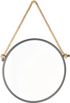 Zrcadlo Naturel 40 cm černá ZLAN40C