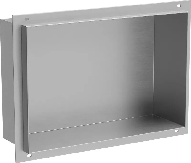 Mexen X-Wall-NR, polička na zapuštění pod obklad bez límce 30 x 20 cm, ocelová, 1911302010