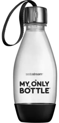 Láhev MOB na vodu s sebou ČERNÁ, 0,6L SODASTREAM