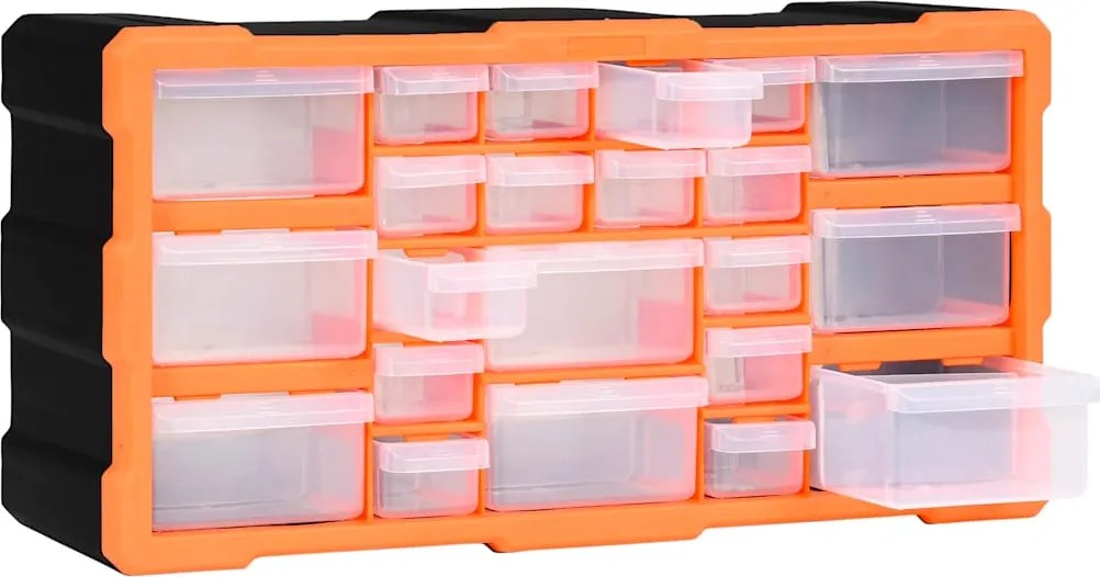 Organizér se 22 zásuvkami 49 x 16 x 25,5 cm 147583