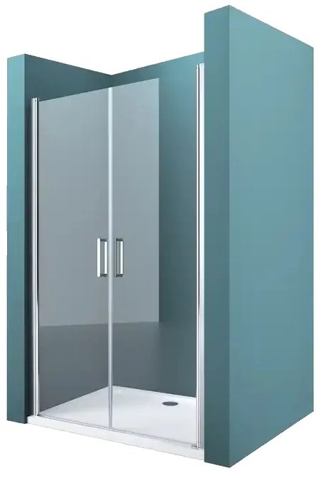 ROSS Trend 80 - sprchové dvoukřídlé dveře 77-81x185 cm