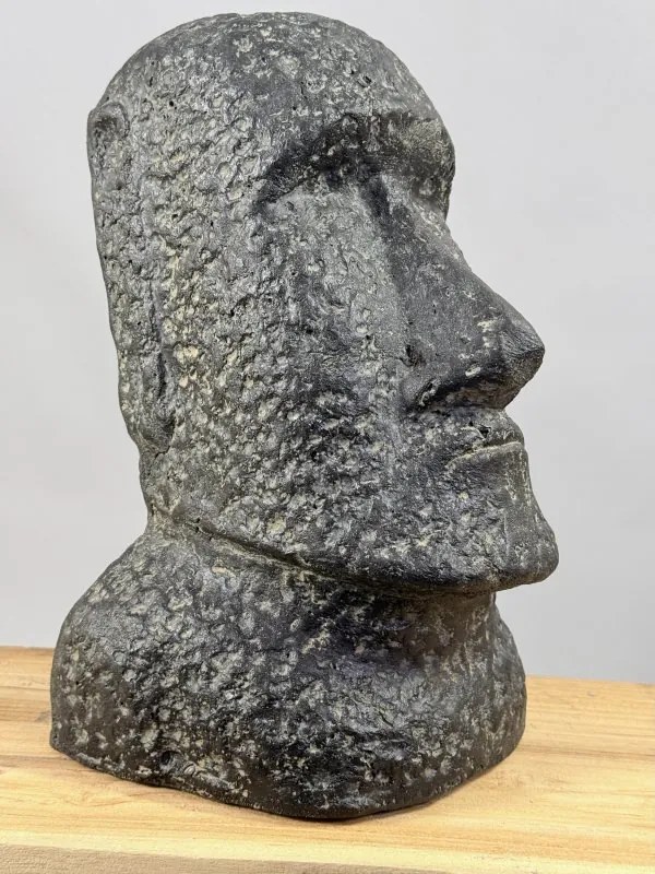 Moai odlévaná hlava 30 cm