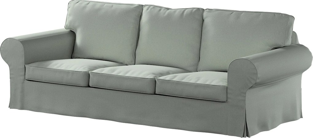 Potah na pohovku IKEA Ektorp 3-místná, nerozkládací barva modrá látka pletený vzor