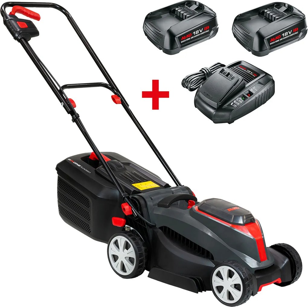 AL-KO 38.1 Li Easy 18V SET - akumulátorová sekačka (s 2x4 Ah akumulátory a nabíječkou)