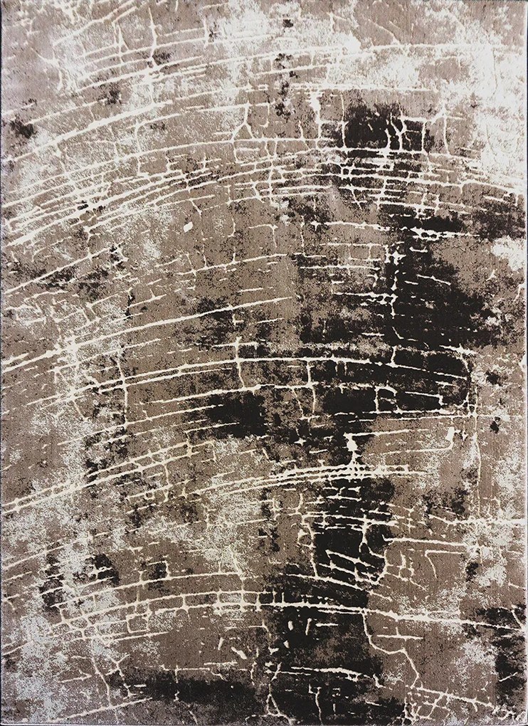 BE Koberec Opera 8497 BEIGE - béžový oválný Rozměr: 140x190 cm