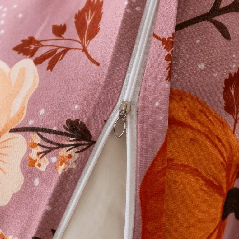 Povlečení z mikrovlákna PUMPKINS ROSAVIE starorůžové Rozměr povlečení: 70 x 90 cm | 140 x 220 cm