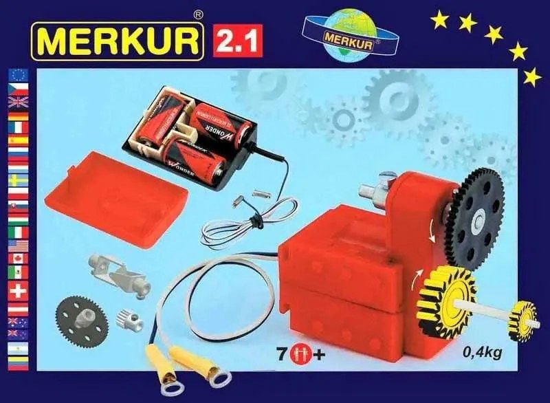 Stavebnice merkur elektromotorek 2.1