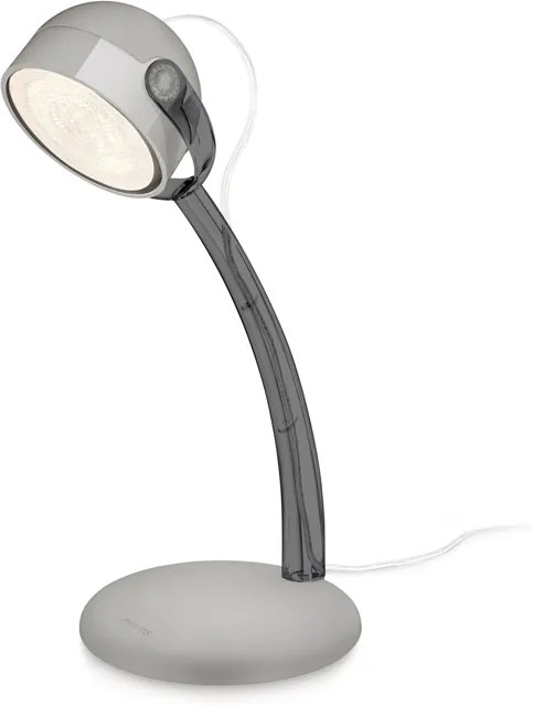 Philips | Philips 67413/99/16 - LED Stolní lampa MYLIVING DYNA 1xLED/3W/230V šedá | M3172