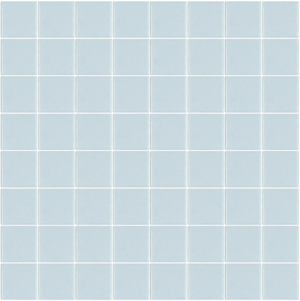 Hisbalit Skleněná mozaika modrá Mozaika 315B MAT 4x4  4x4 (32x32) cm - 40315BMH