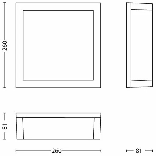 Philips - Venkovní stropní svítidlo SKIES 2xE27/14W/230V IP44 šedá