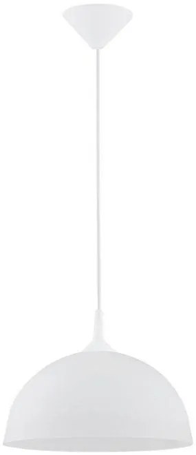 Závěsné moderní osvětlení ADOLFO, 1xE27, 60W, bílé A.f.l. ADOLFO 9192
