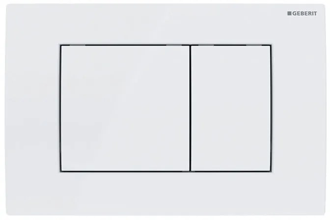 BPS-koupelny Podomítkový modul Geberit DuoFix s WC mísou SL-WH-RIM-03 + ovládací tlačítko Delta 30 bílá