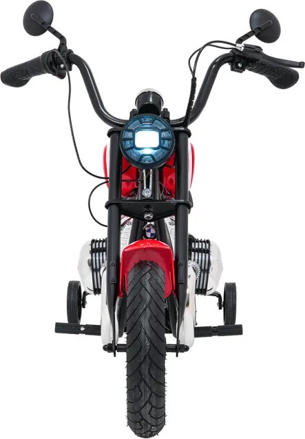 Elektrická motorka BMW R18 červená