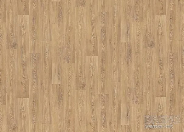 Breno PVC ECOTEX Copenhagen 554 – světlé dřevo, šíře 300 cm