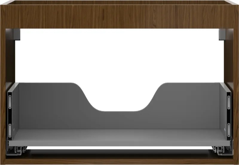 Mexen Box-A, závěsná skříňka 70 cm, 1 zásuvka, ořech, 91AX0-0700-470-1-86