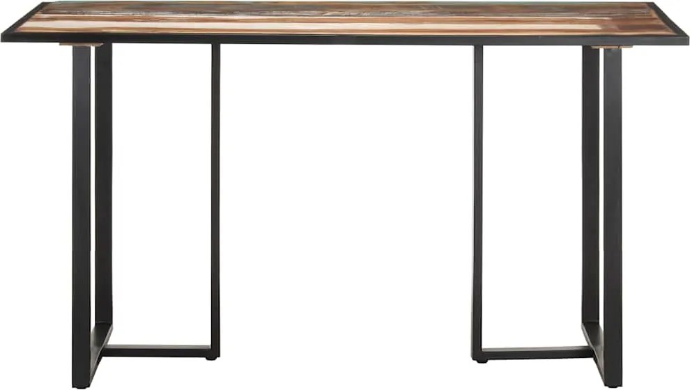 Jídelní stůl 140 cm masivní recyklované dřevo 320692