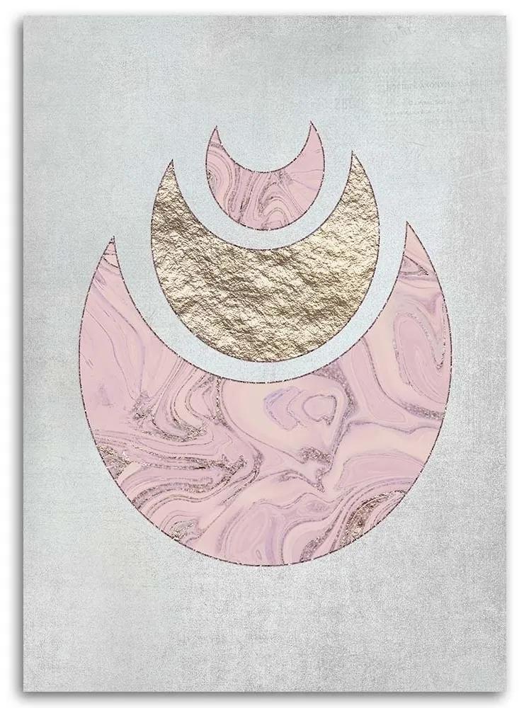 Gario Obraz na plátně Tři půlkruhy - Andrea Haase Rozměry: 40 x 60 cm