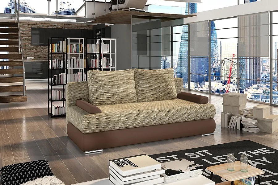 Rozkládací sofa s úložným prostorem Uli 05 - Berlin 03/ Soft 15