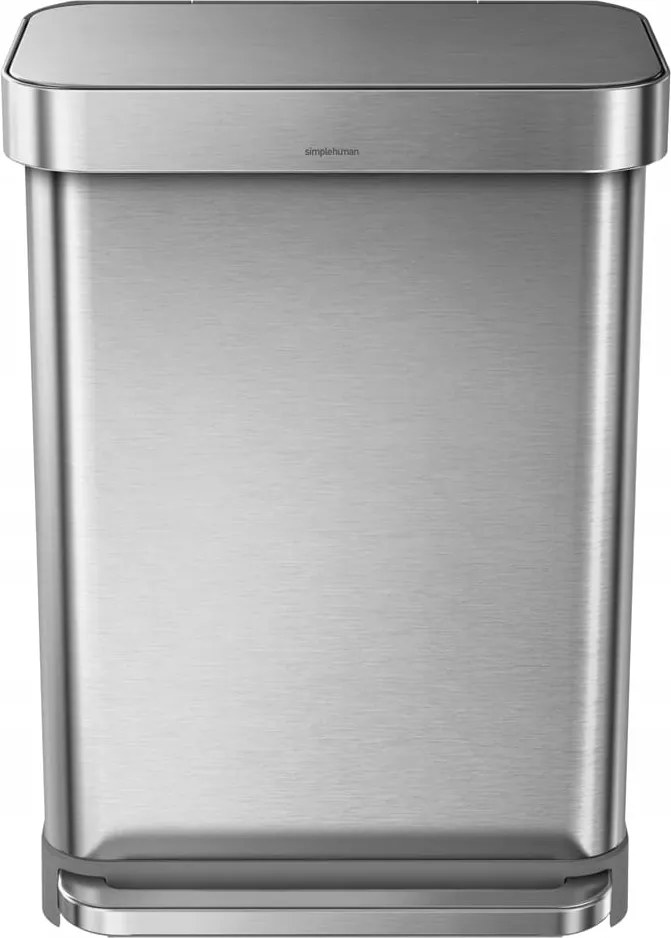 simplehuman Liner Pocket Pedálový koš 55 l Nerezová Ocel Fpp