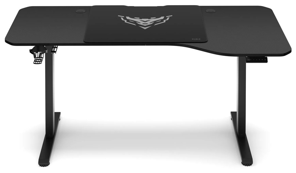 Elektricky výškově nastavitelný stůl 160 cm černý: Diablo X-Tensio 1600
