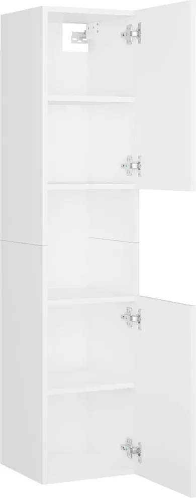 Set koupelnového nábytku bílý dřevotříska 3071486