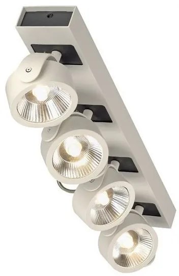 LA 147630 KALU LED IV nástěnná matná černá 230V LED 4x10W 24° 3000K - BIG WHITE