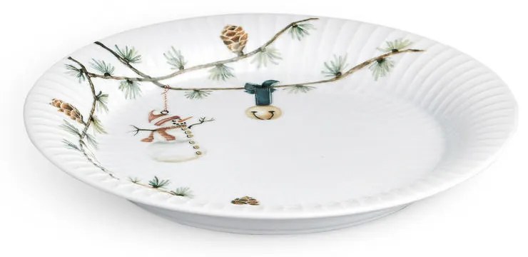 Kähler Design Jídelní talíř Hammershøi Christmas - 22 cm