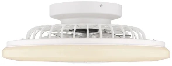 Globo 03628 - LED Stmívatelné stropní svítidlo s ventilátorem LED/30W/230V + DO