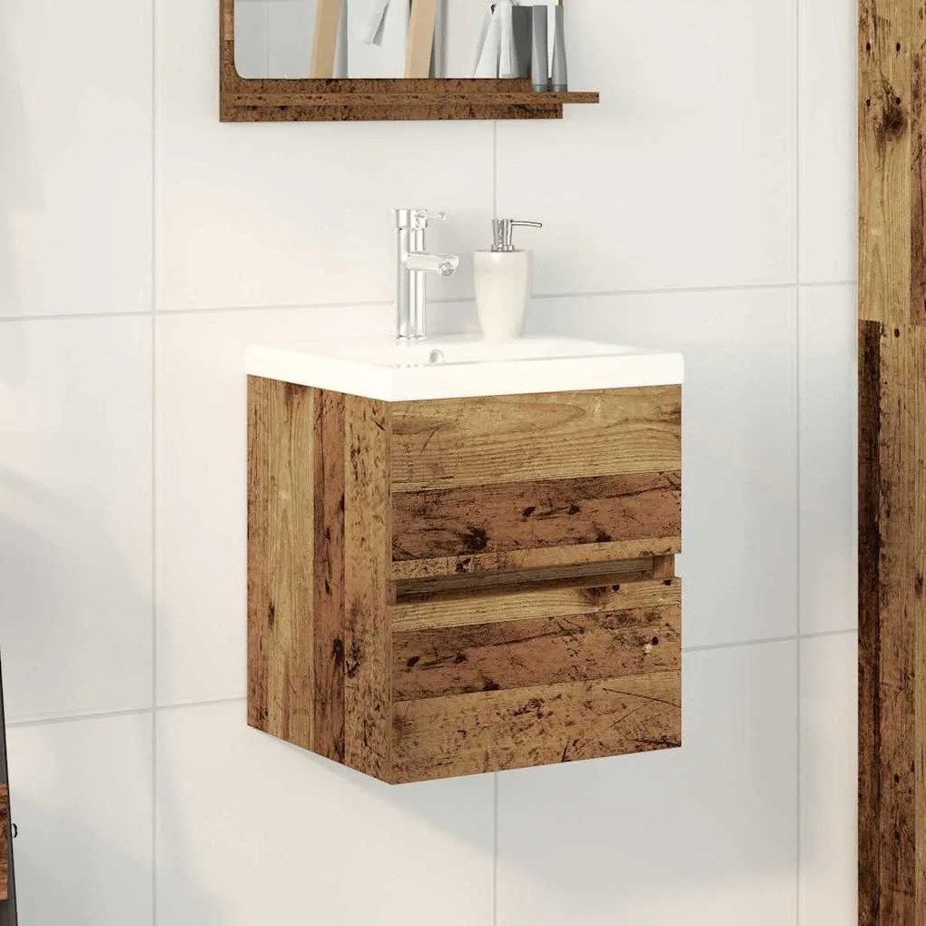 Skříňka pod umyvadlo Černý dub 80 x 39 x 62 cm Kompozitní dřevo 3333149