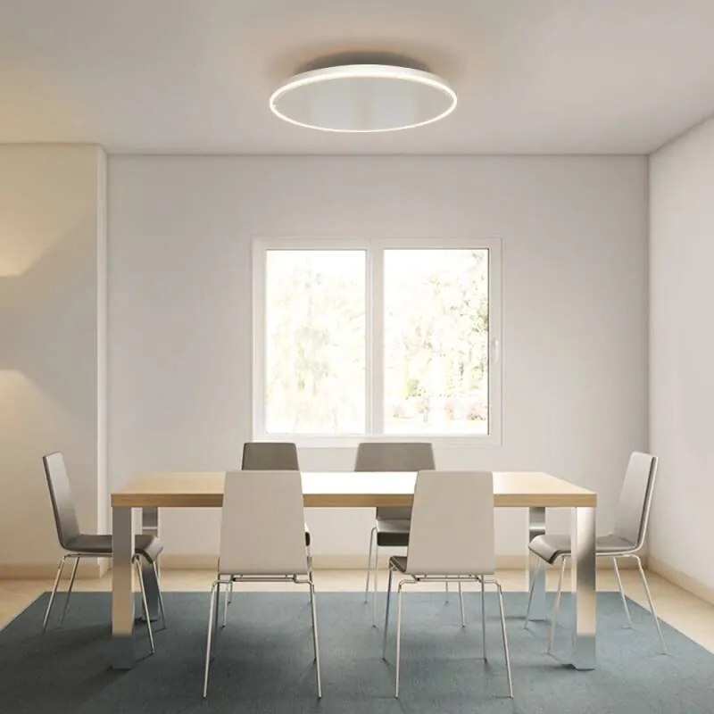 ByeCold | Stropní výkonný infrapanel | LED světlo | 750W | Průměr 60 cm | Dálkový ovladač | Výhřevnost 13,6m² | 2CGH-600-L