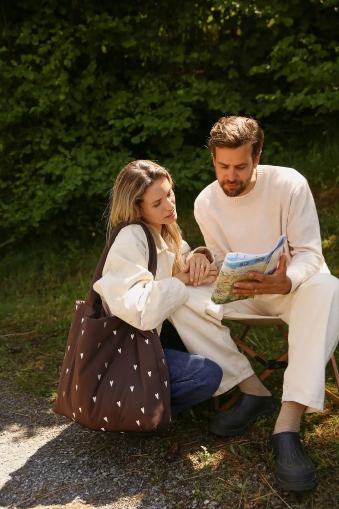 Studio Noos Puffy Mom Bag Textured Purple