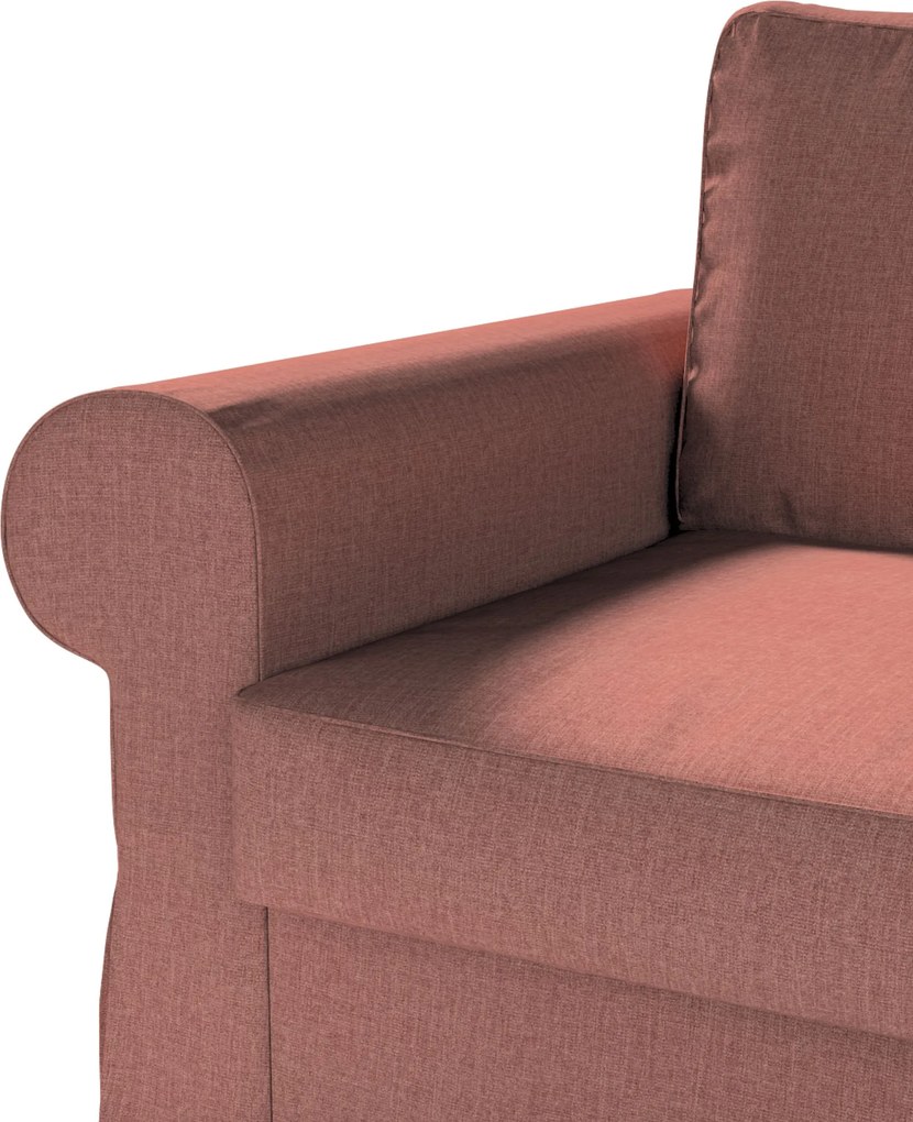 Potah na pohovku IKEA Backabro 2-místná, rozkládací barva hnědá látka pletený vzor
