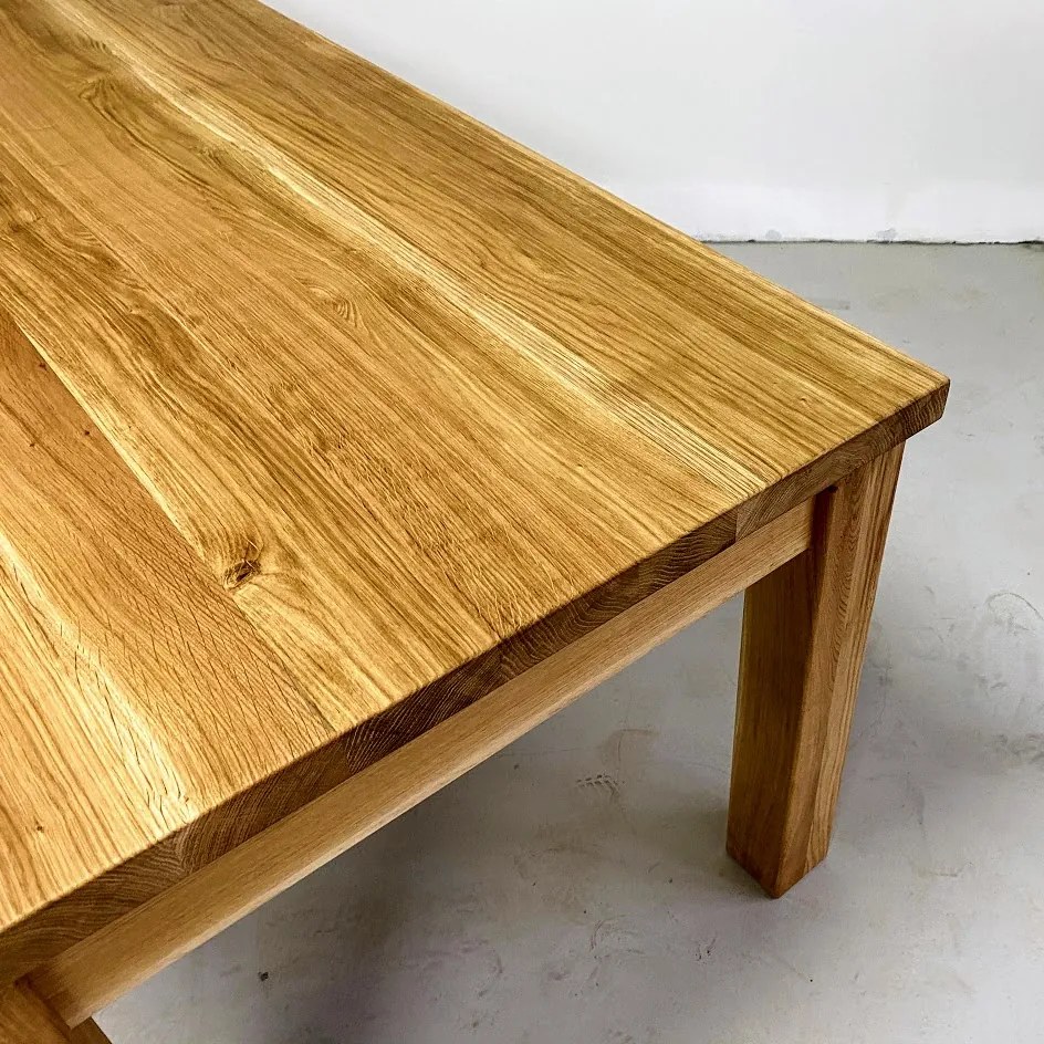KULHÁNEK Jídelní stůl z dubového masivu Velikost desky: 230x90 cm