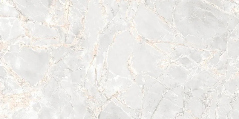 Mexen Rubble Bianco leštěný rektifikovaný gres G1, podlahová a stěnová dlaždice 120 x 60 cm, carving - TL401-120-060-00