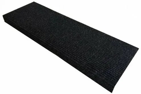 Vopi Nášlap na schody Quick step obdelník antracitová, 24 x 65 cm, sada 5 ks
