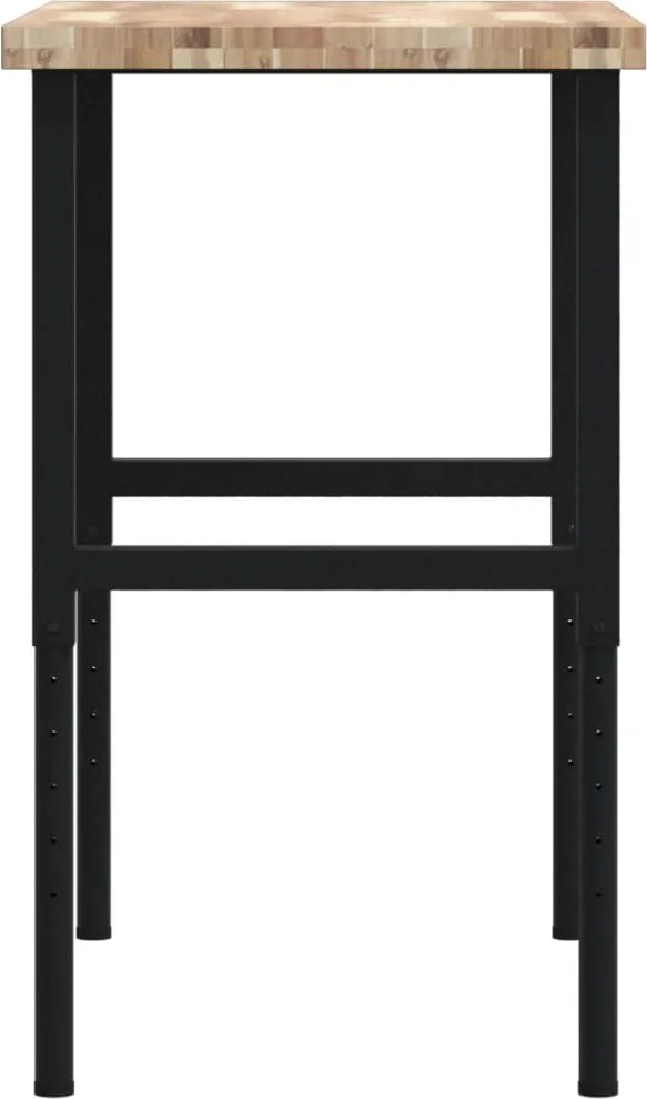 Pracovní stůl 100x60x(73–99,5) cm masivní akácie obdélníkový 3309691