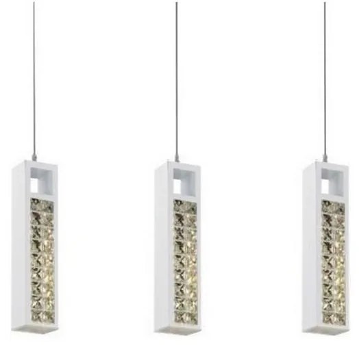 ITALUX MD1100341-3A - LED Lustr na lanku LAURI 3xLED/4,8W/230V MD1100341-3A