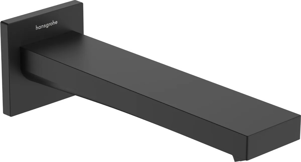 Hansgrohe Tecturis E, vanový výtok, černá matná, HAN-73410670