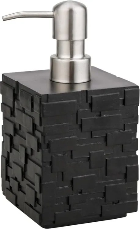 Tomasucci Dávkovač na mýdlo WALL BLACK 8,3x8,3x10,6/16cm,černý