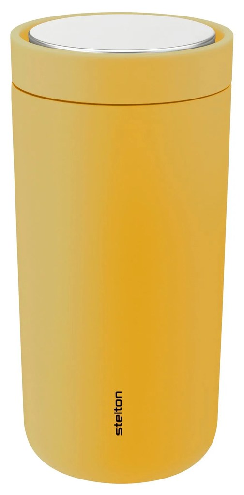 STELTON Termohrnek To Go Click, 0,4 l, Poppy Yellow