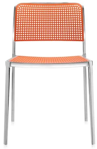 Kartell Audrey Shiny oranžová