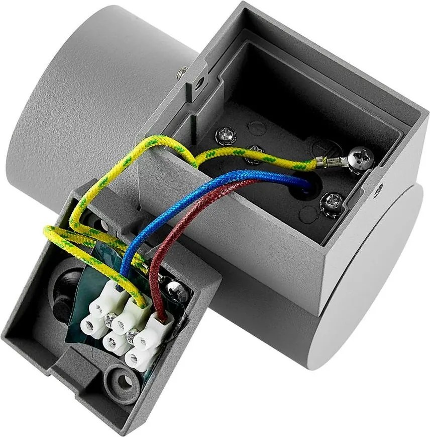 IMPR 731229 Deko-Light venkovní nástěnné přisazené svítidlo Achernar Down, 1x max. 50 W GU10, světlešedá - DEKOLIGHT