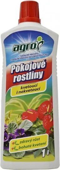 Hnojivo pro pokojové rostliny AGRO 1l