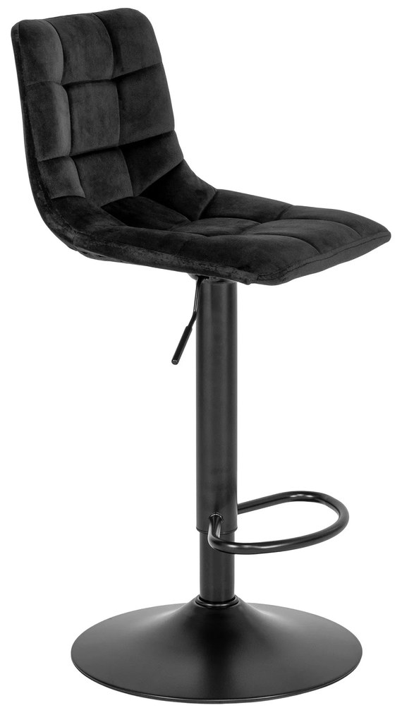 Nastavitelná barová židle Meno černá