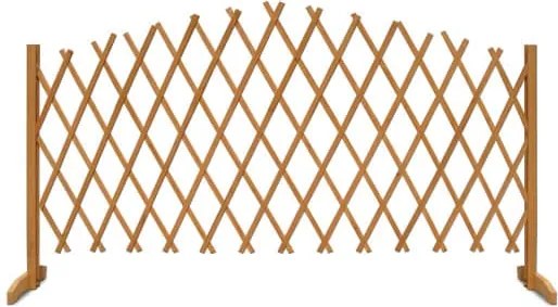 Deuba Zahradní mřížkový plot 200x107 cm - přírodní